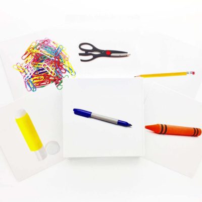 Flashcards - Stationery | AutismSTEP