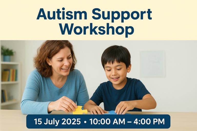 Autism Support Workshop – July 2025 | AutismSTEP